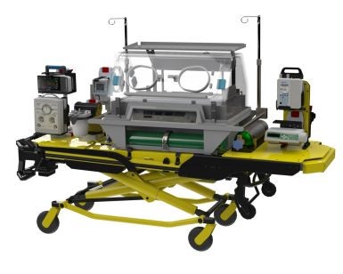 Neonatal Stretcher System - Hospital Management