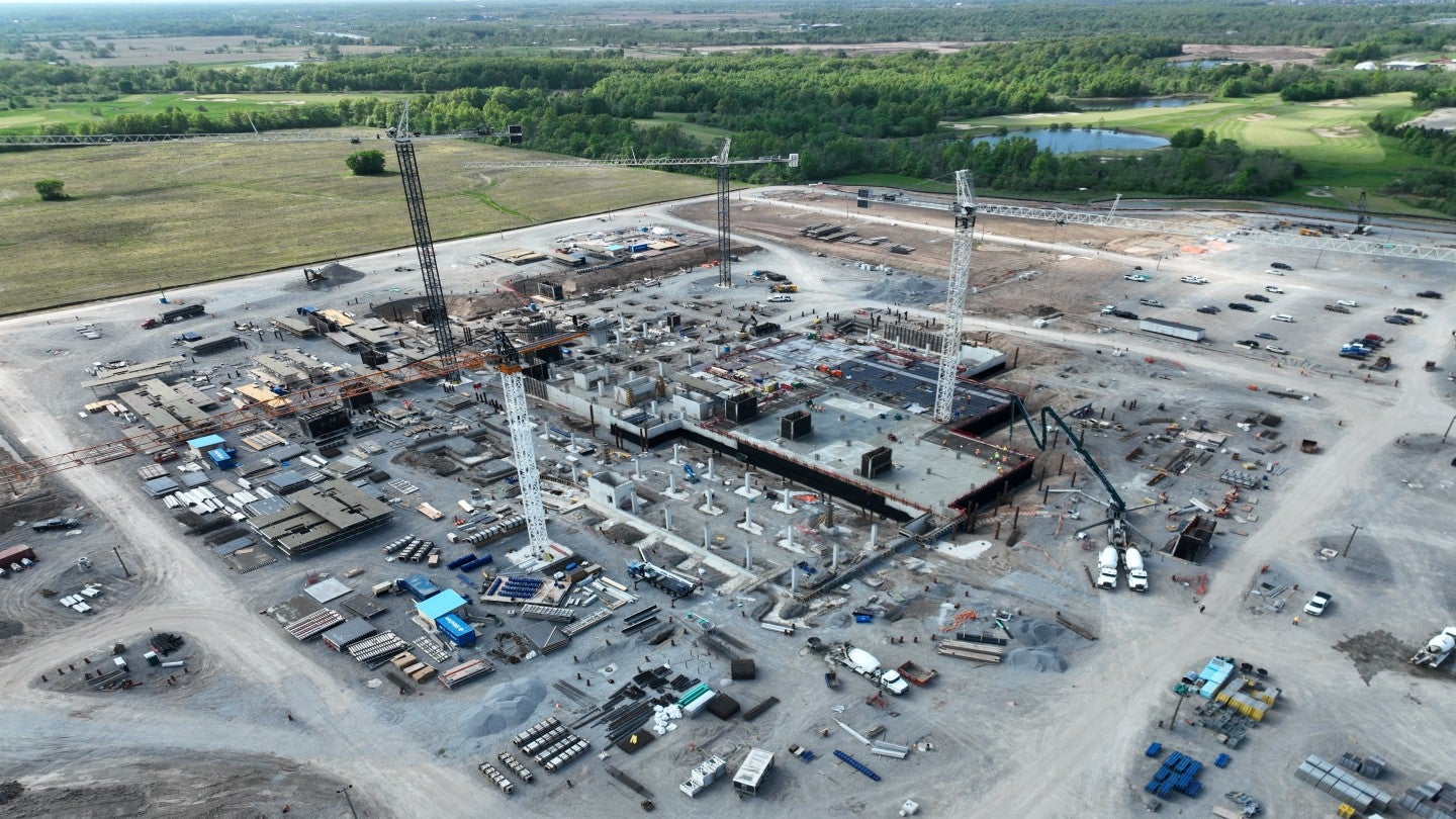 Superstructure work begins on South Niagara Hospital project